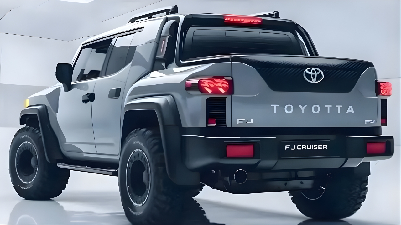 2026 Toyota Mini FJ Cruiser Pickup Unveiled with Rugged Design and ...